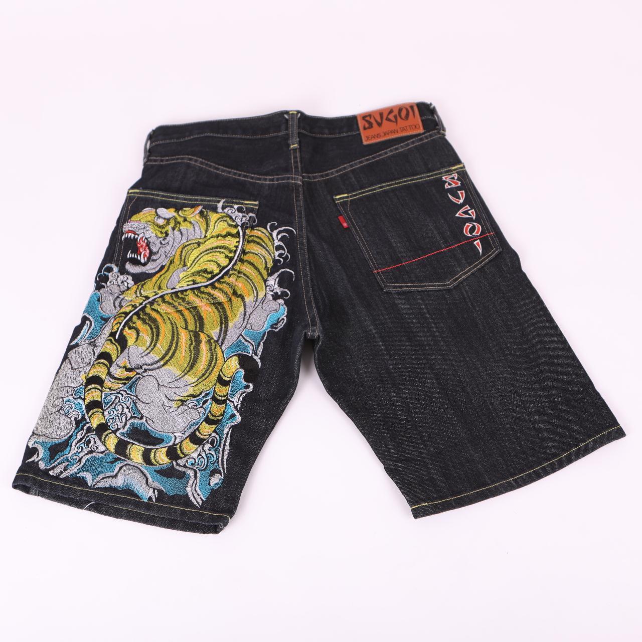 Evisu Men's Shorts | Depop