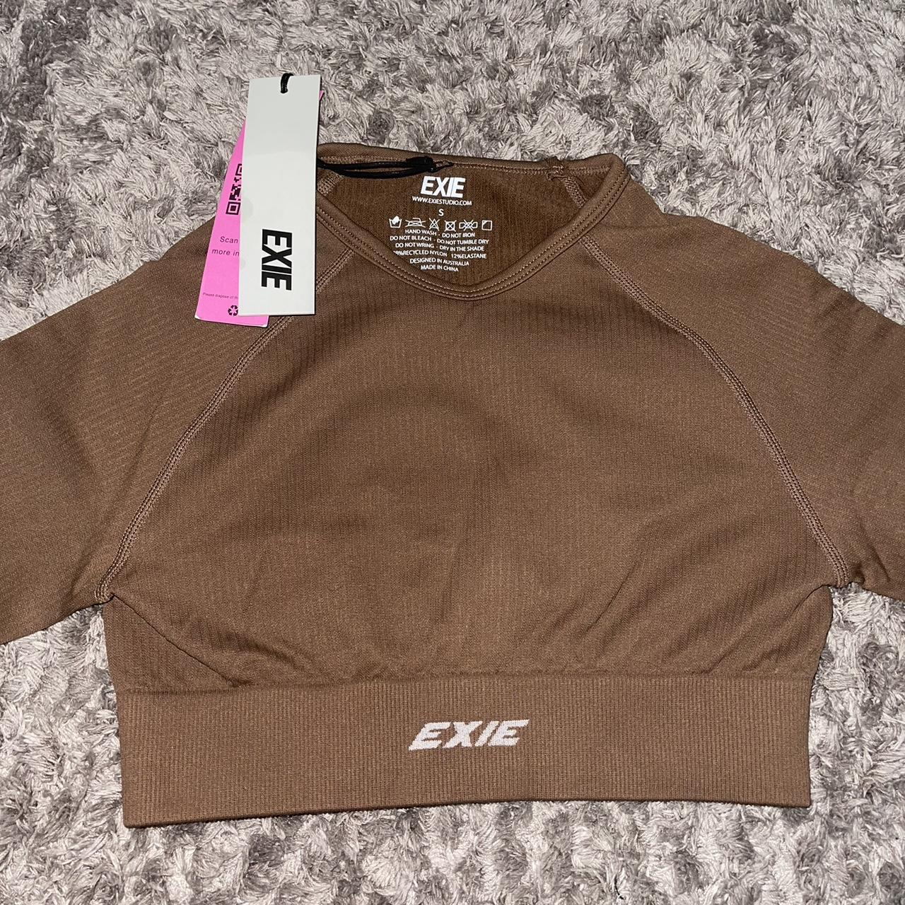 EXIE FLEX 2.0 CROP MOCHA - brand-new! - Depop