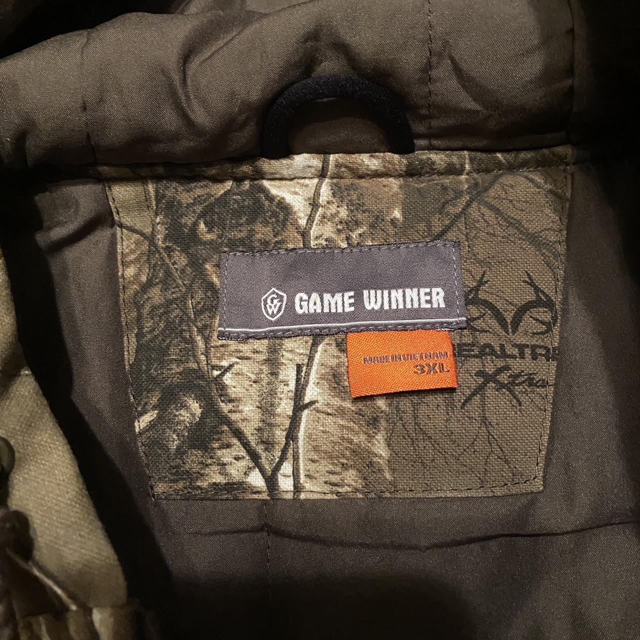 game winner realtree hooded camo jacket relatively... - Depop
