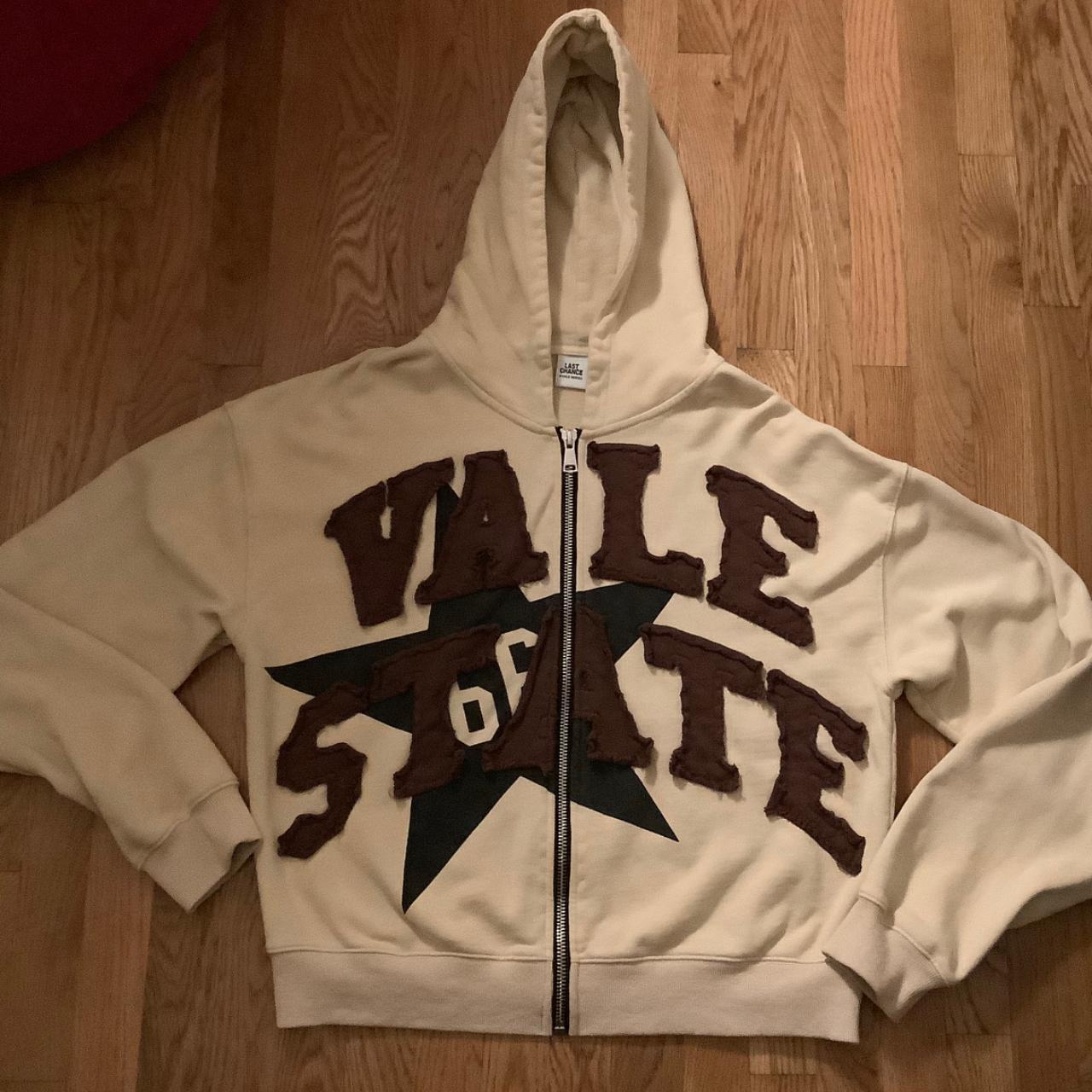 Vale Lives ‘Vale State’ Zip-Up Hoodie. Brand new.... - Depop