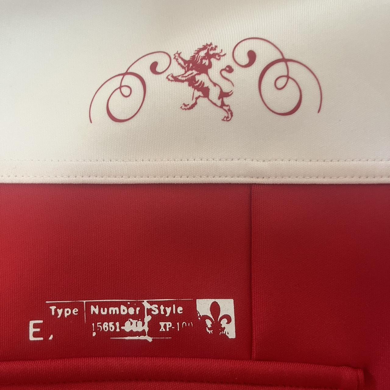 Express Men's Red and White Jacket | Depop