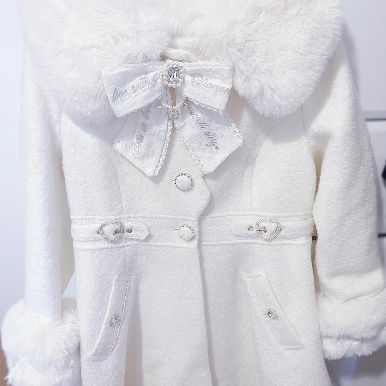 ⚠️ (ON HOLD DONT BUY) liz lisa side heart a-line coat... - Depop