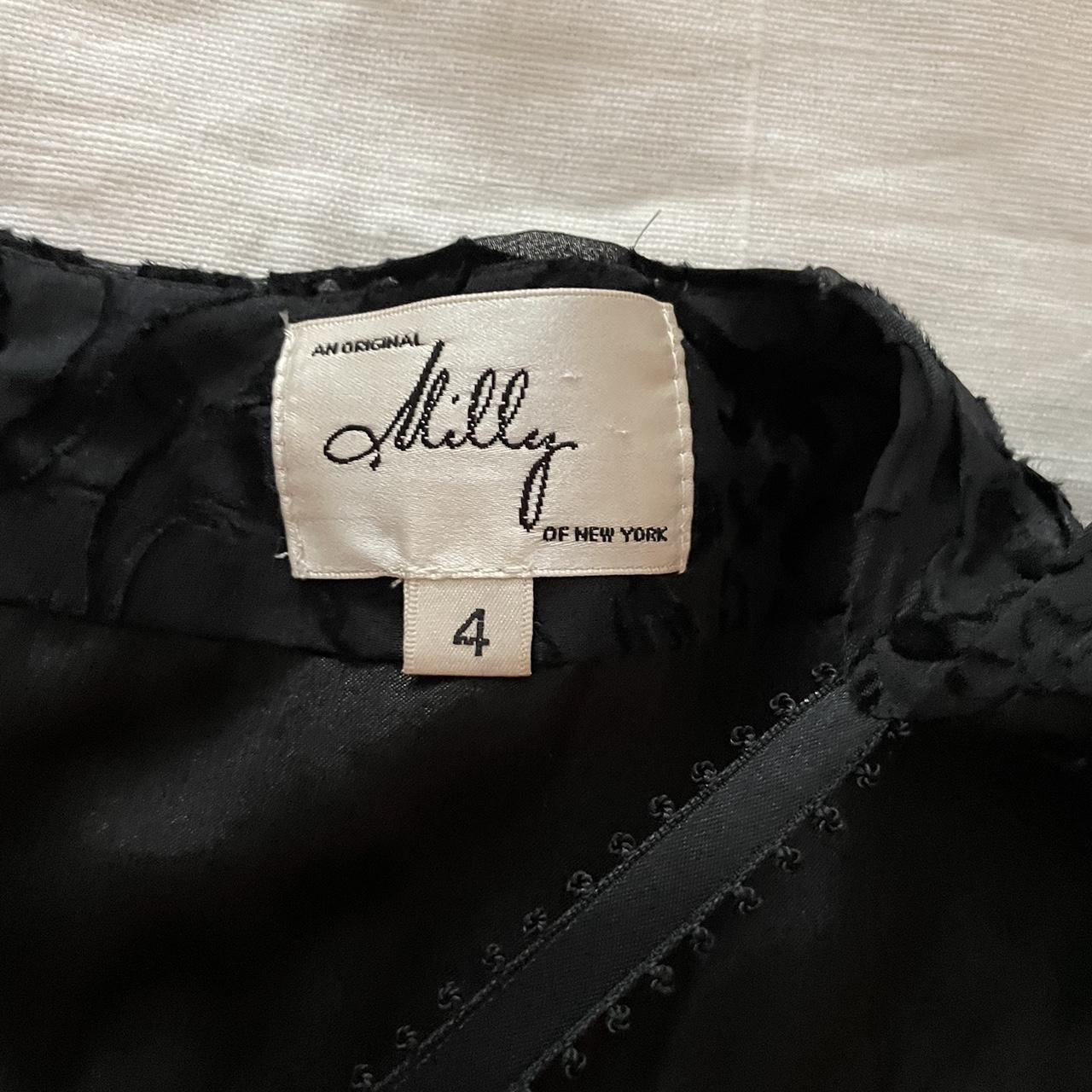 Milly Women's Blue and Black Vest | Depop