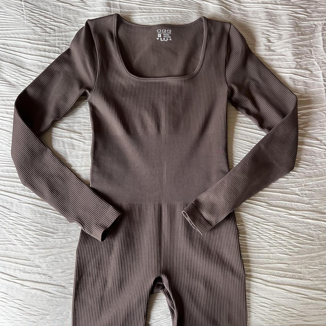 OQQ full body jumpsuit size S-can fit M too snatches... - Depop