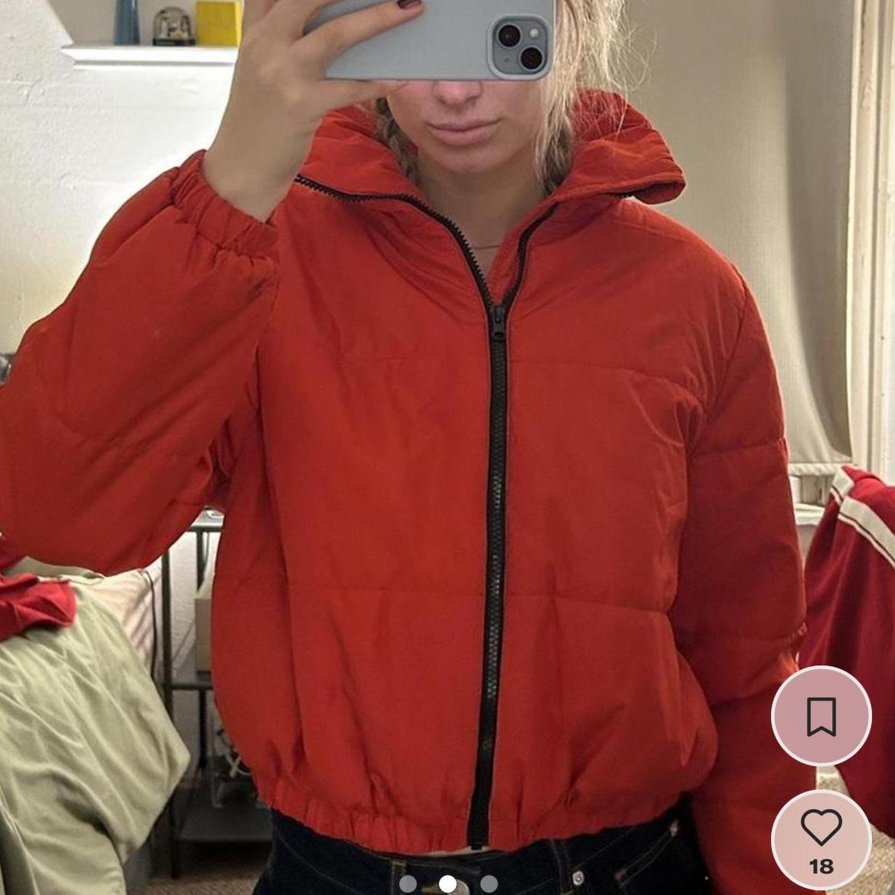 Wild fable red puffer jacket SHOP CLOSING FEB 9 - Depop