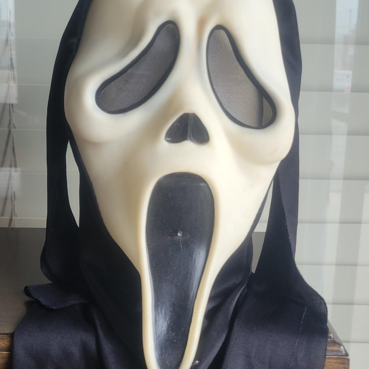 Vintage 90s Ghostface Scream Mask Easter Unlimted - Depop