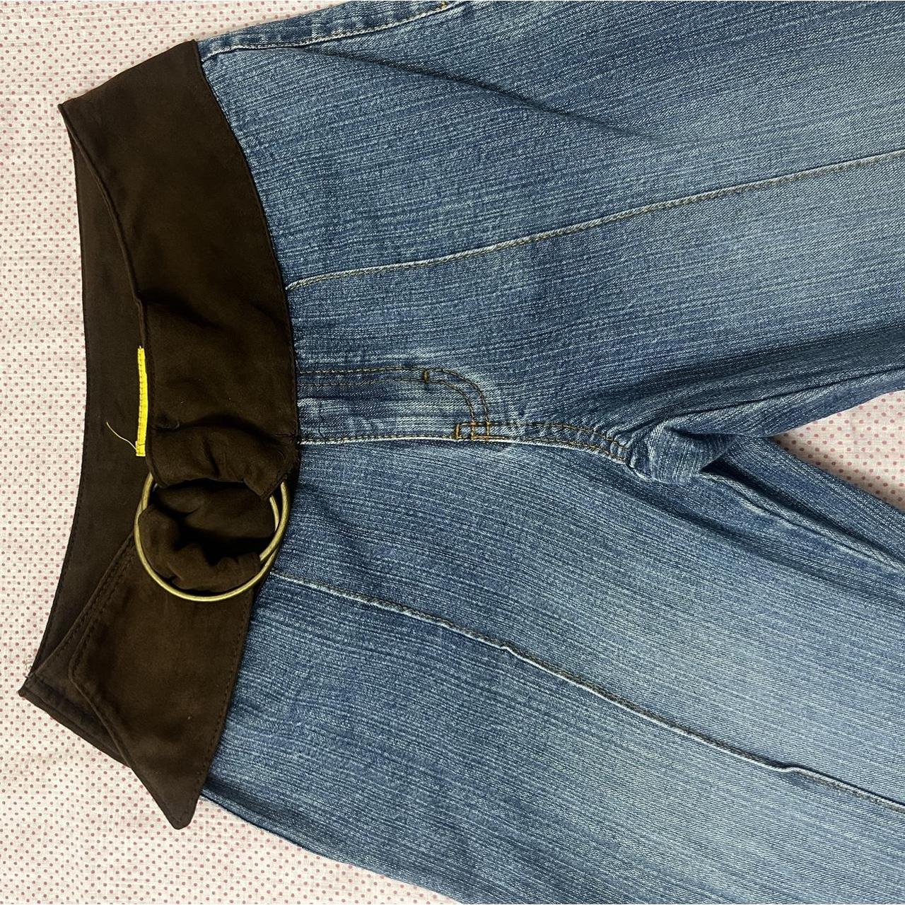 Gasoline Big Booty Medium Rise pants with adjustable... - Depop