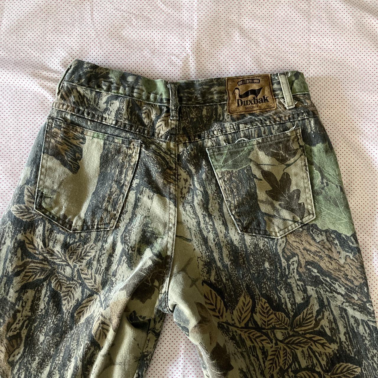 Lil faded wooden camp denim hunting pants. 32x32. - Depop