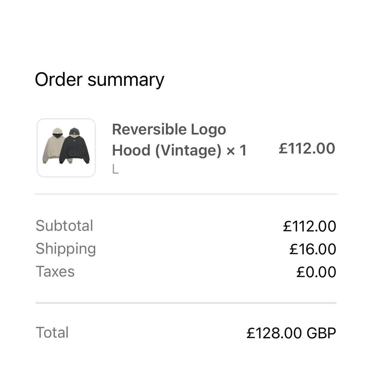 Reversible mertra mertra hoodie Size: L Brand new... - Depop