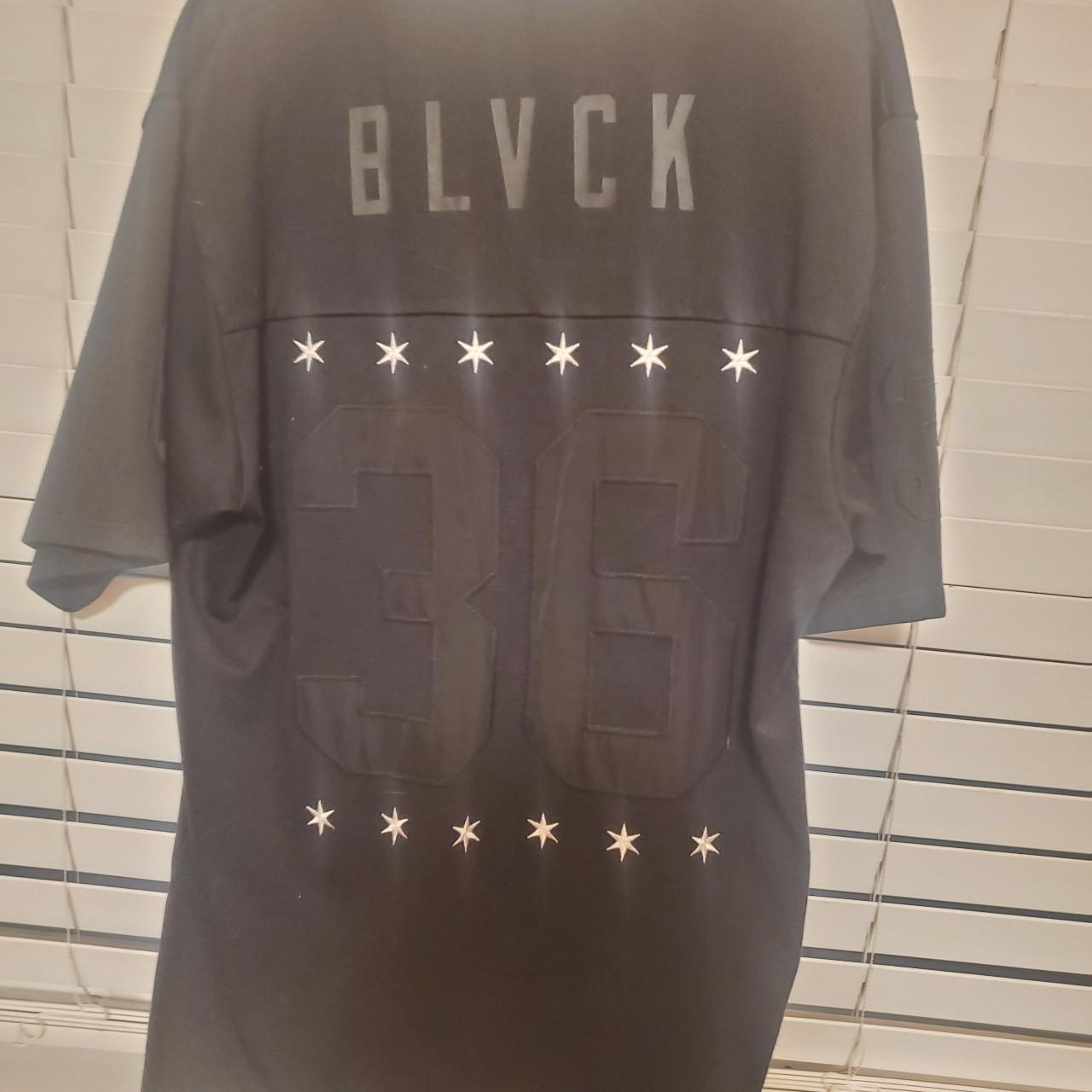 Blvck Scvle (Black Scale) Football Jersey - Black on... - Depop