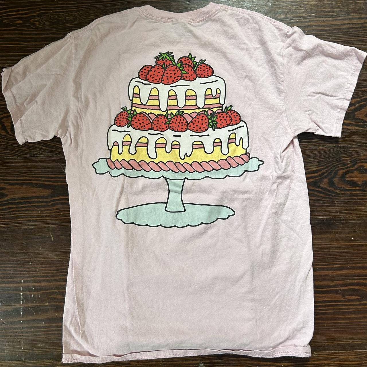 New Love Club strawberry shortcake graphic tee! - Depop