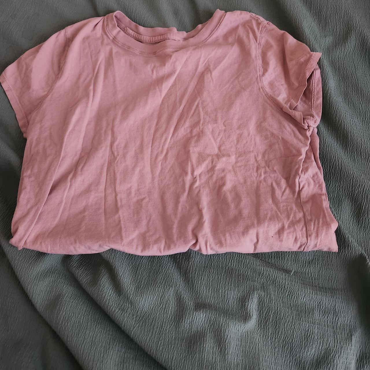 Universal Thread Women's Pink Shirt | Depop