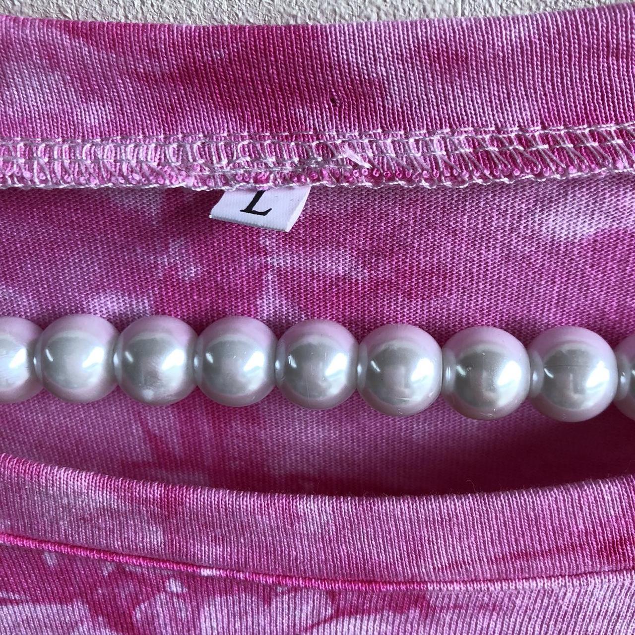 SHEIN Tie Dye Style Butterfly Graphic Long Sleeve... - Depop