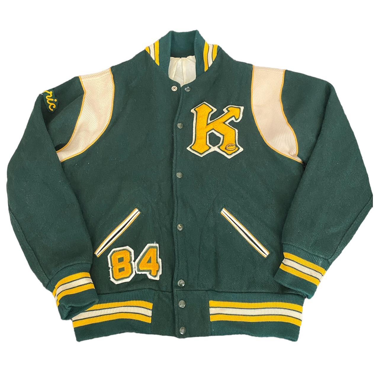 vintage 80’s Varsity Jacket vintage 1984 varsity... - Depop