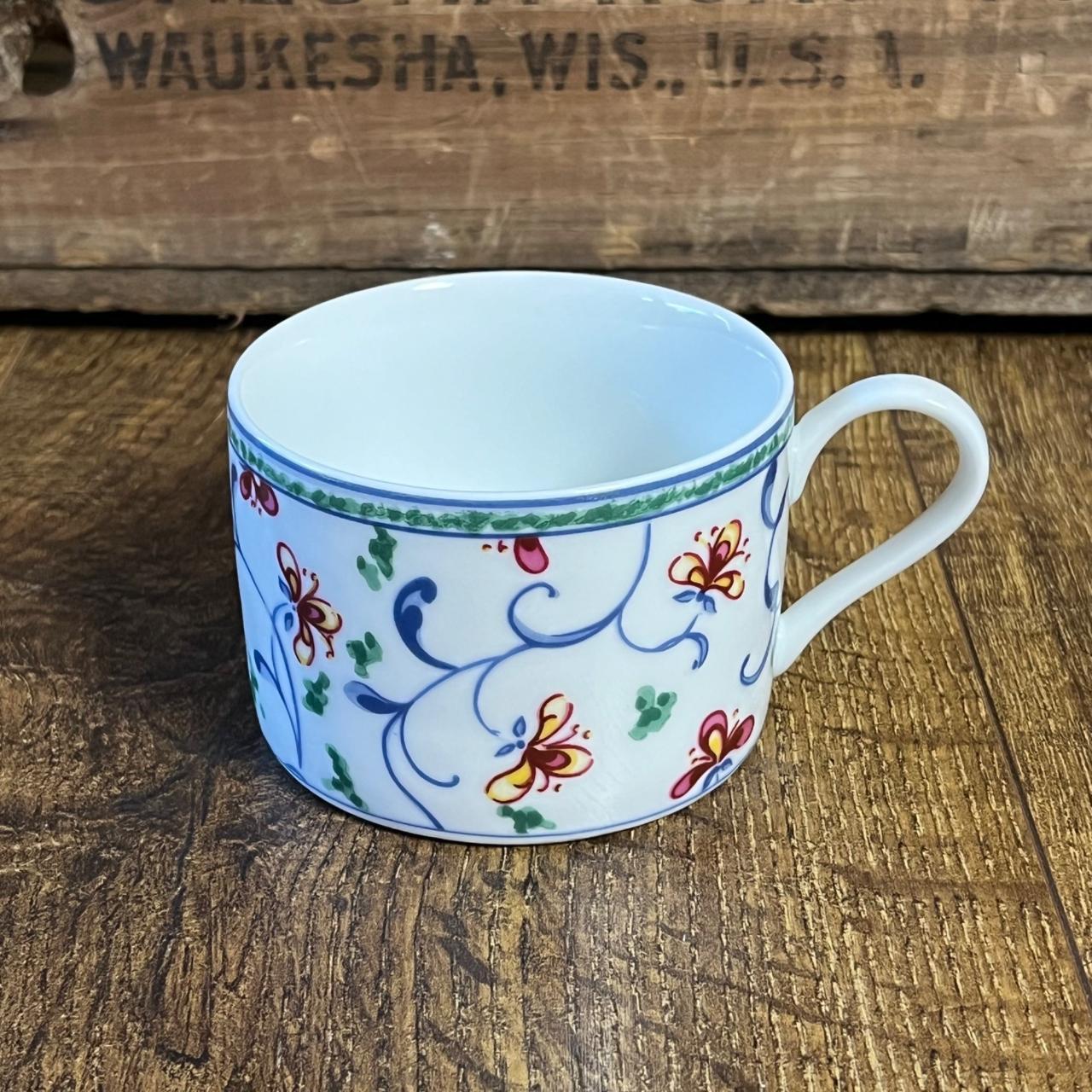 Coventry Portuguese Tile Cup Fine Porcelain White... - Depop