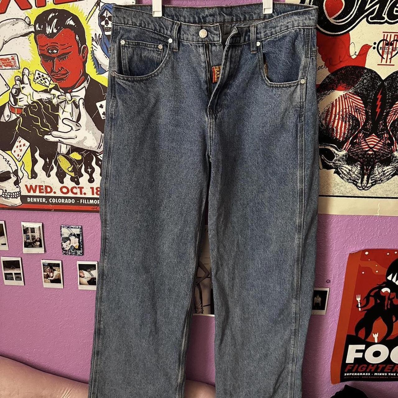 Unif X jeans MID RISE/BAGGY FIT. VERY CUTE VERY IN.... | Depop