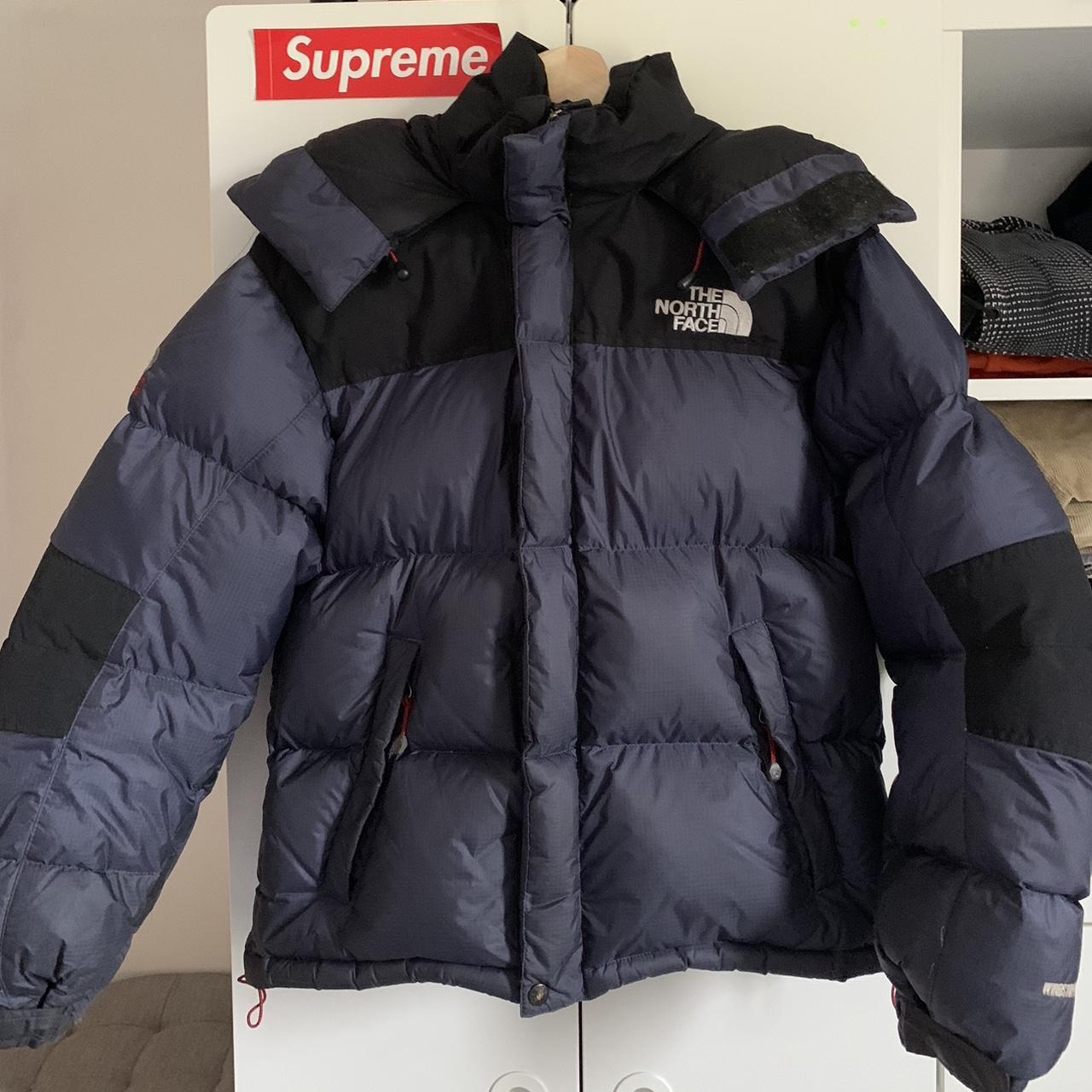 North Face Summit Series Baltoro 700 - Navy/Black... - Depop