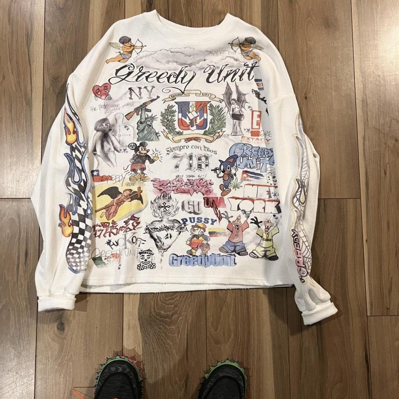 Greedy Unit thermal size M. Never releasing again,... - Depop