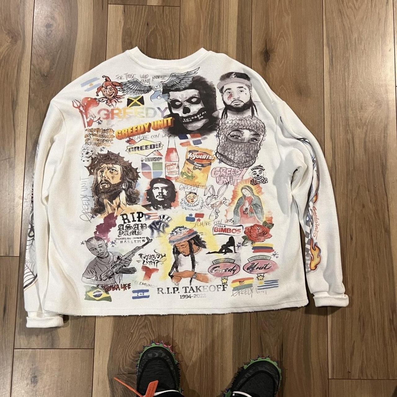 Greedy Unit thermal size M. Never releasing again,... - Depop