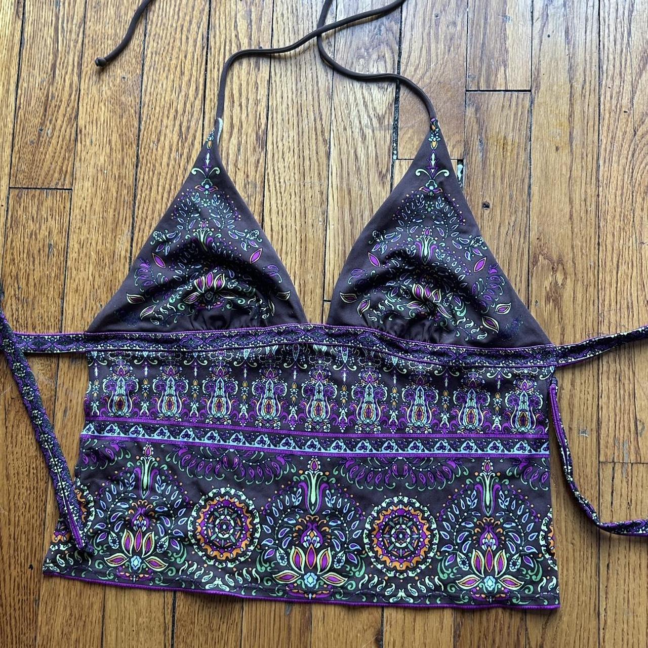 victoria’s secret halter top/bathing suit top -has... | Depop