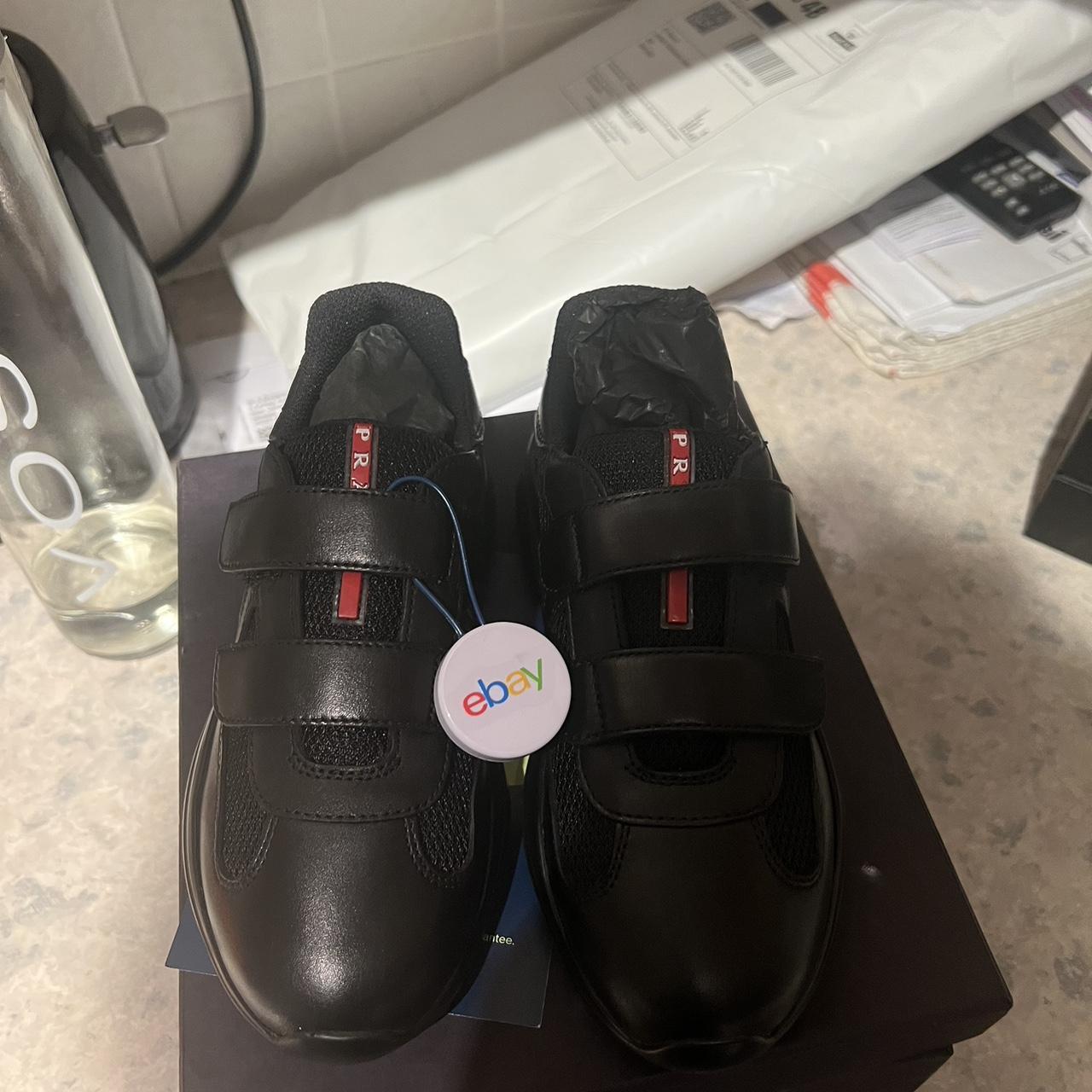 Brand New kids prada Americas Cup New worn out as... - Depop