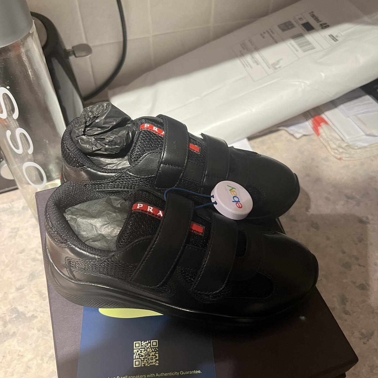 Brand New kids prada Americas Cup New worn out as... - Depop