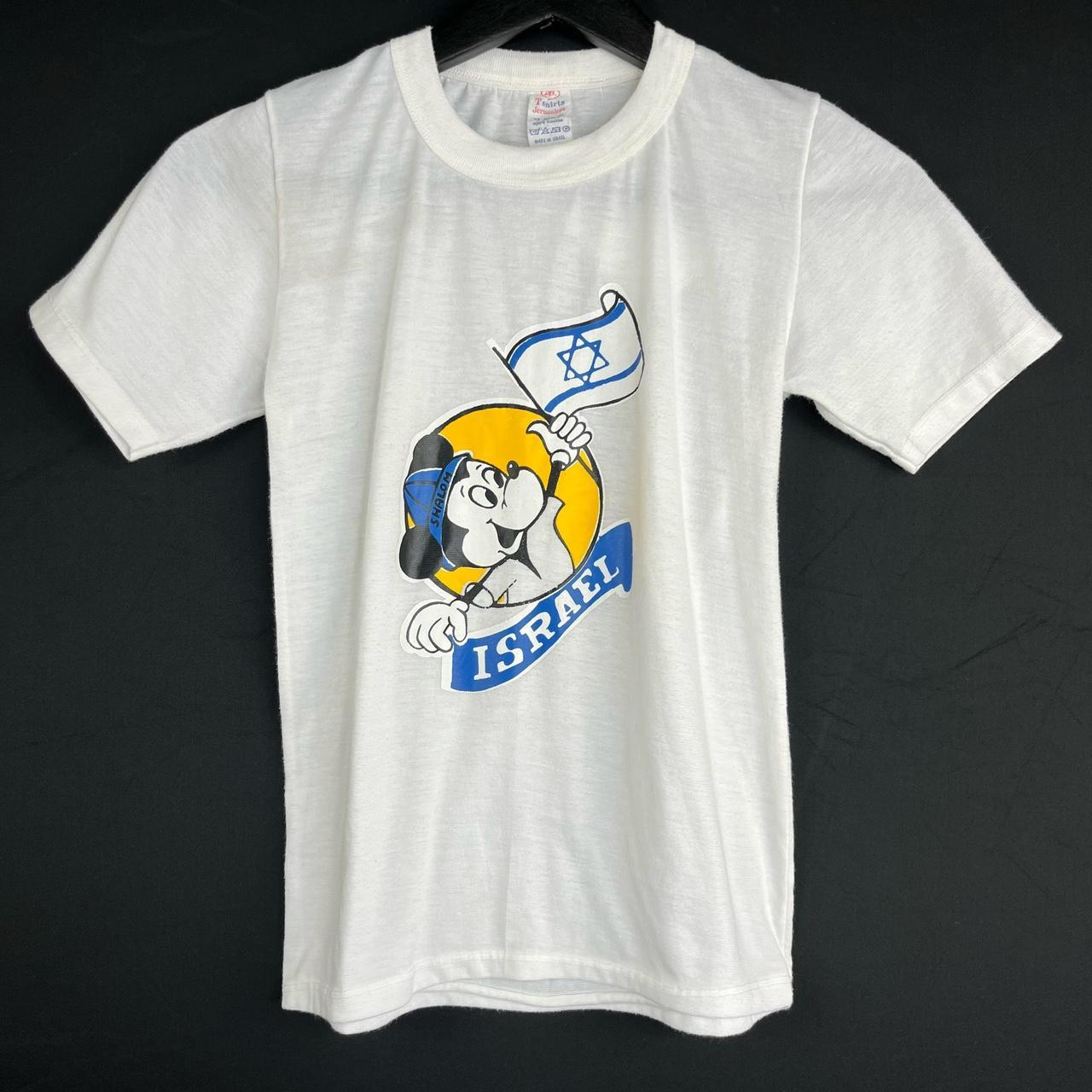90s Jerusalem, Israel Mickey Mouse Cartoon "Shalom"... - Depop