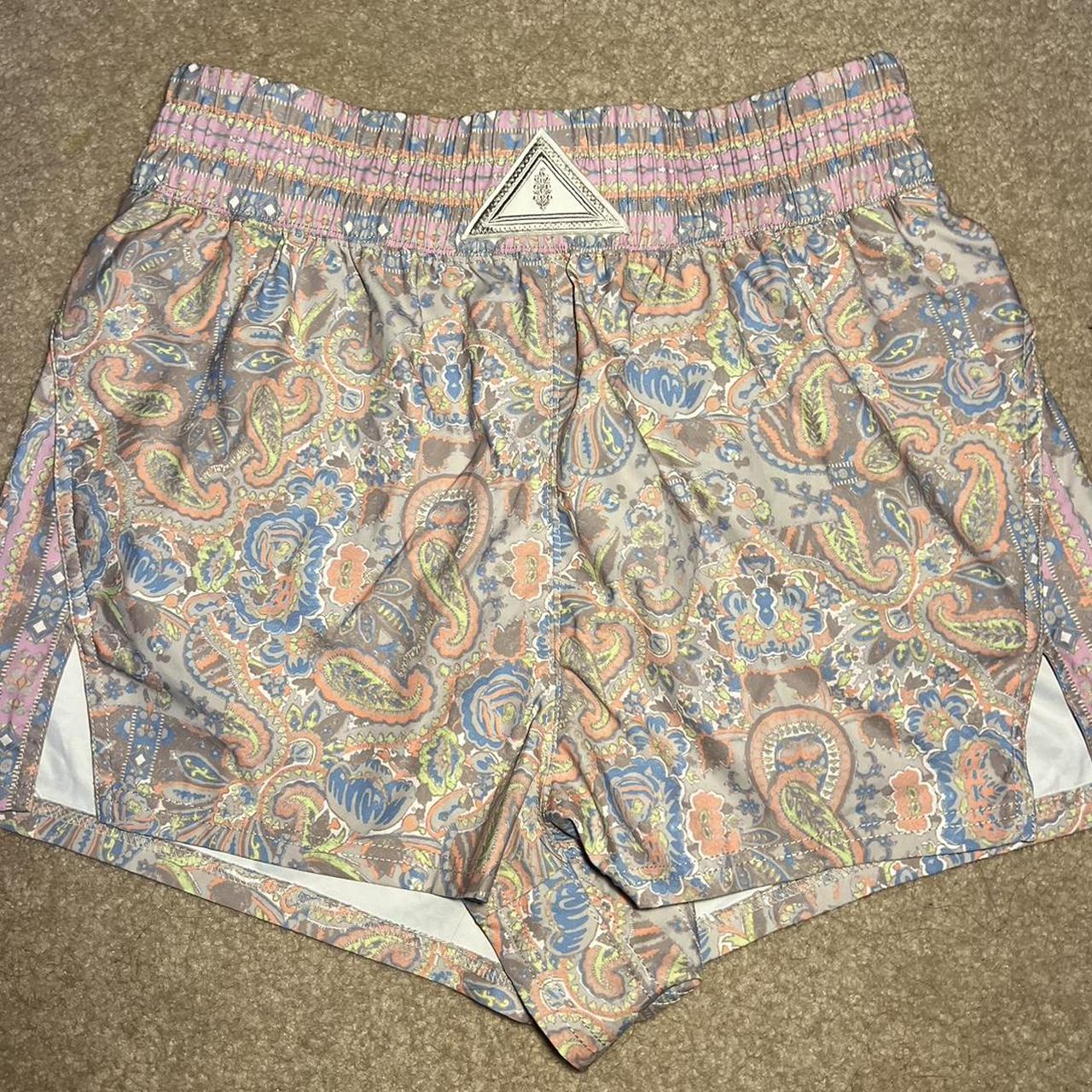 FREE PEOPLE MOVEMENT shorts Size: large Sort of a... - Depop