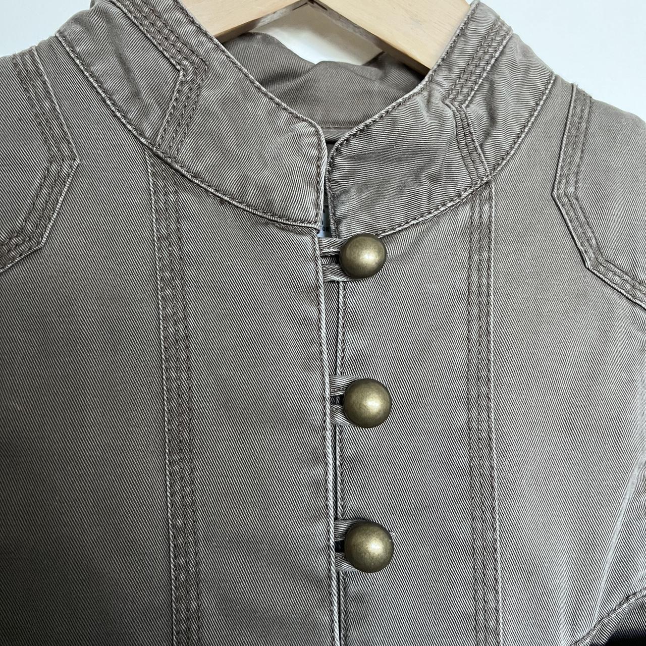 American Rag Green Army Jacket #brandymelvile... - Depop