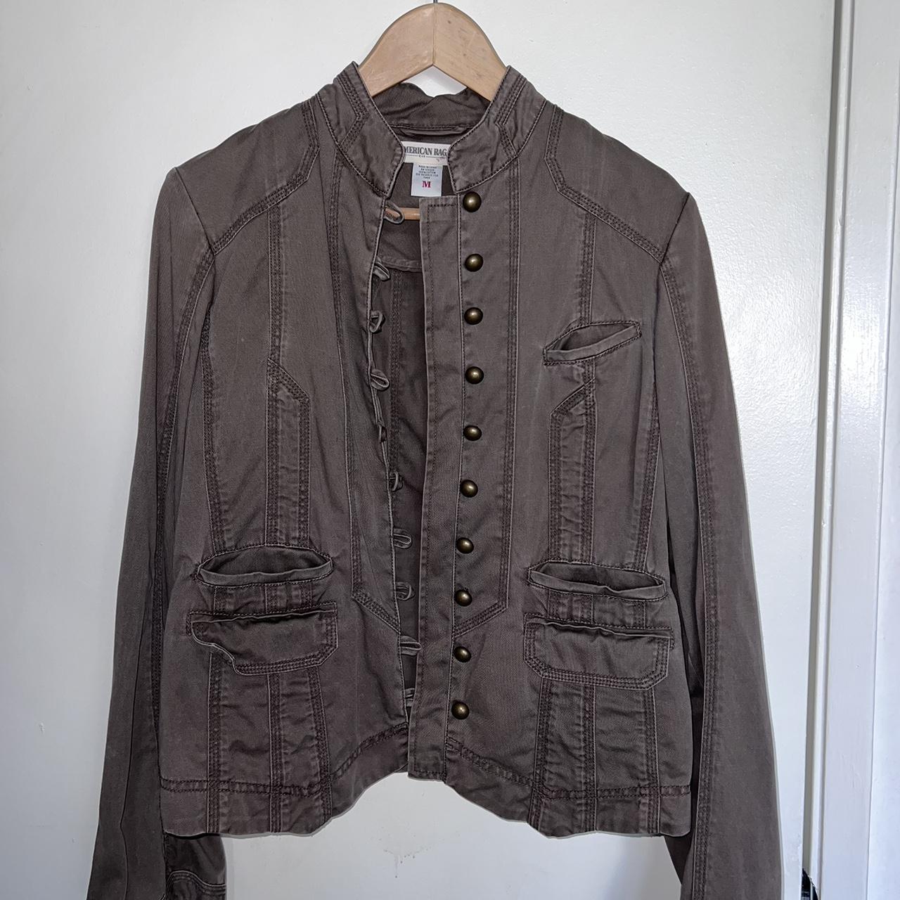 American Rag Green Army Jacket #brandymelvile... - Depop