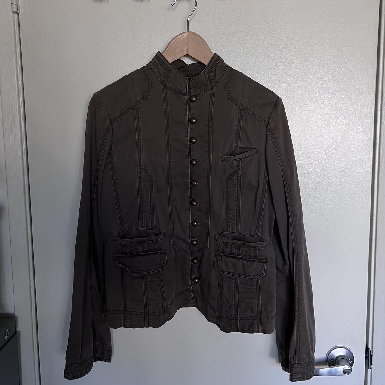 American Rag Green Army Jacket #brandymelvile... - Depop