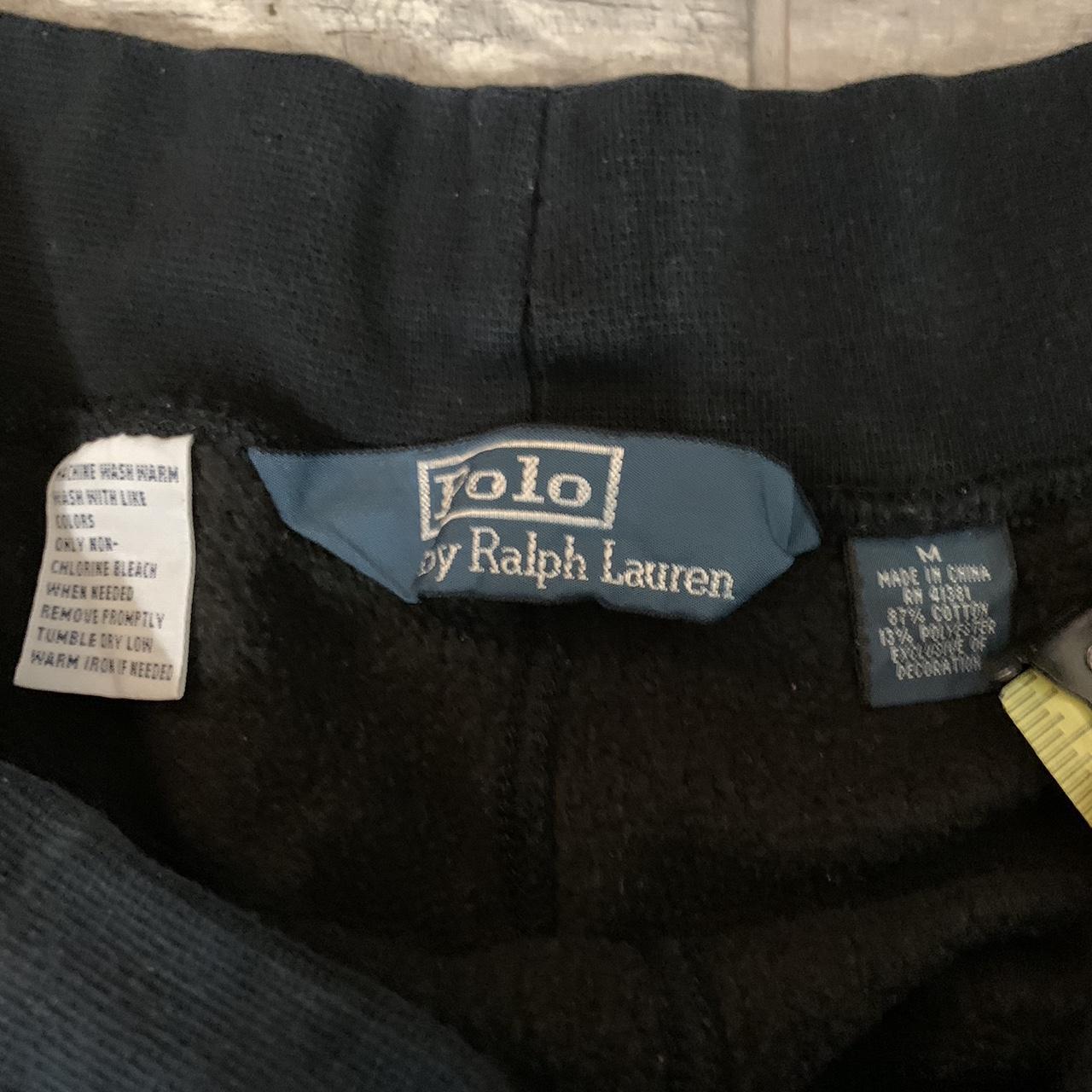 Polo Ralph Lauren Men's Black and Red Joggers-tracksuits | Depop