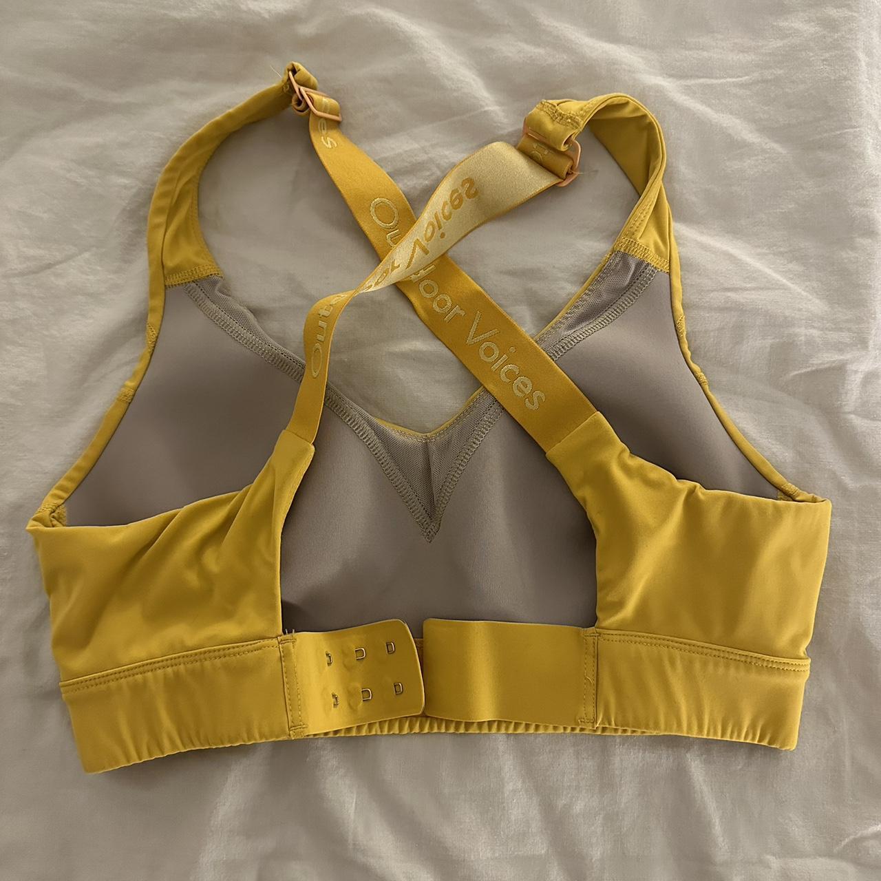 OV mustard yellow bra Super cute and compact. It... - Depop