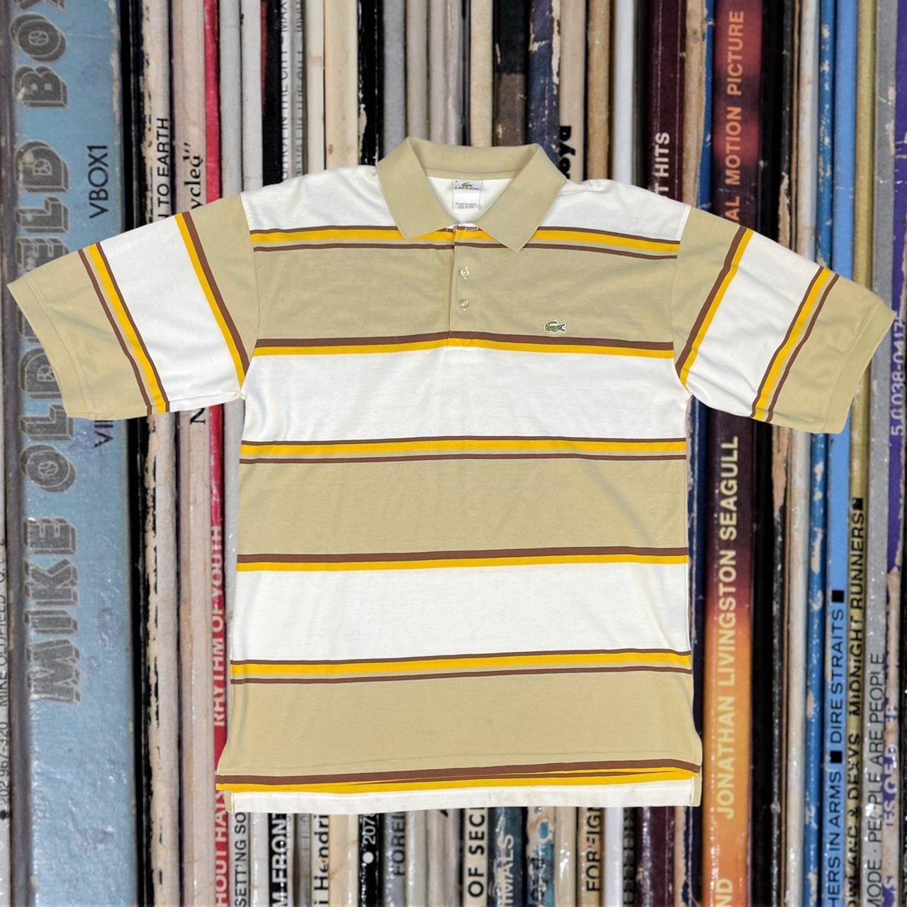 Y2K Lacoste Polo Shirt Shirt Sleeve Polo... - Depop