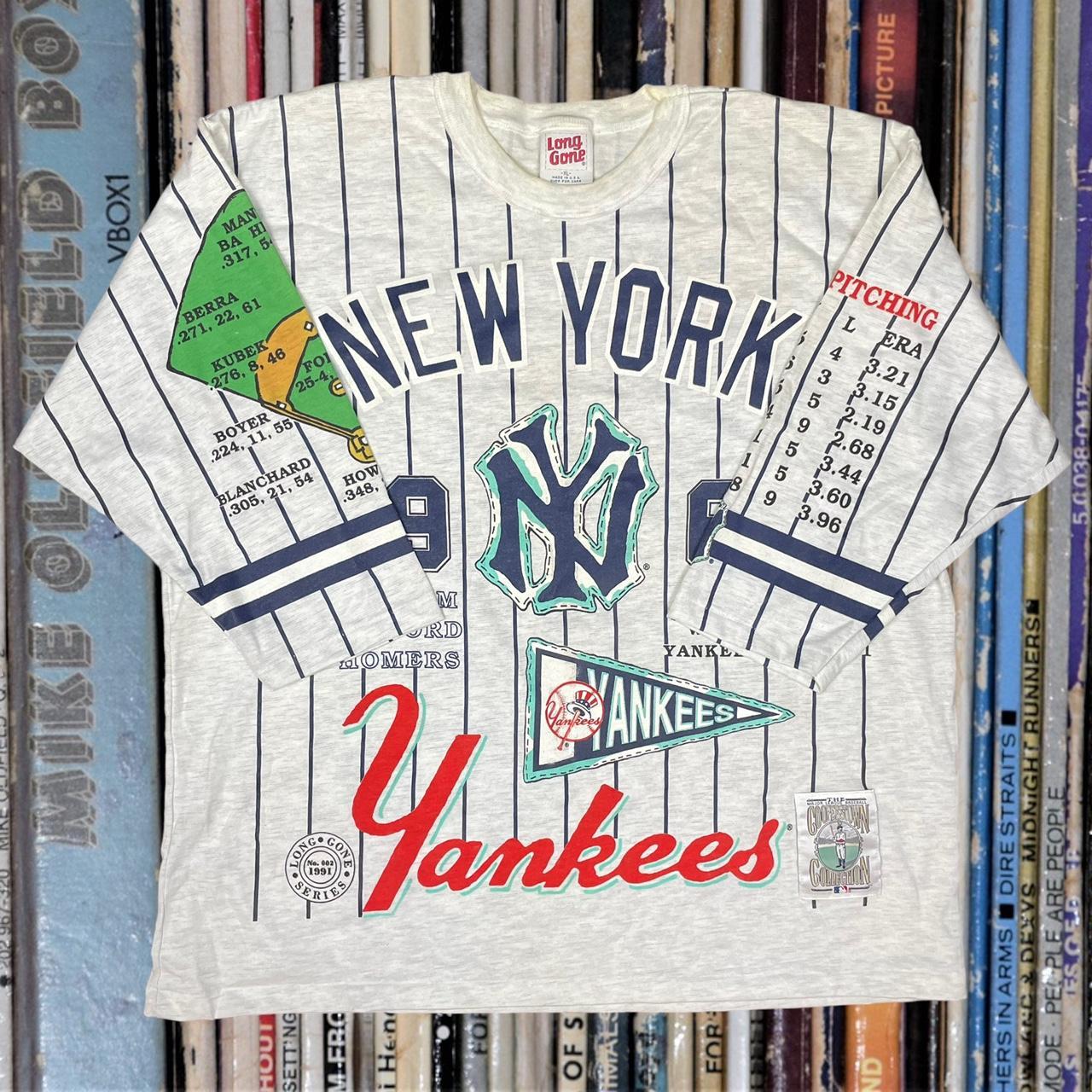 Vintage New York Yankees Baseball T Shirt NY Yankees... - Depop