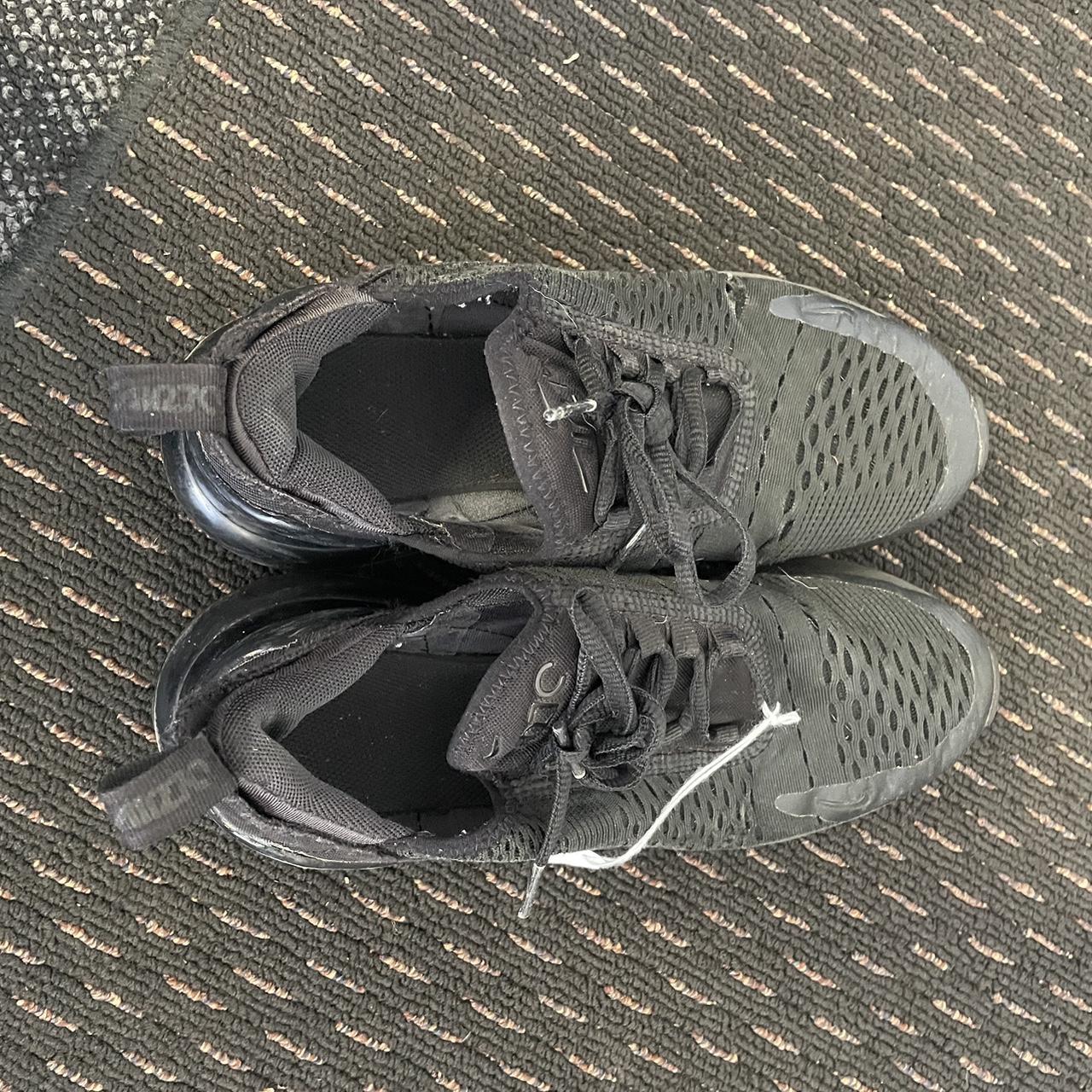 Black Nike women’s trainers Size UK 4 Selling for $15 - Depop