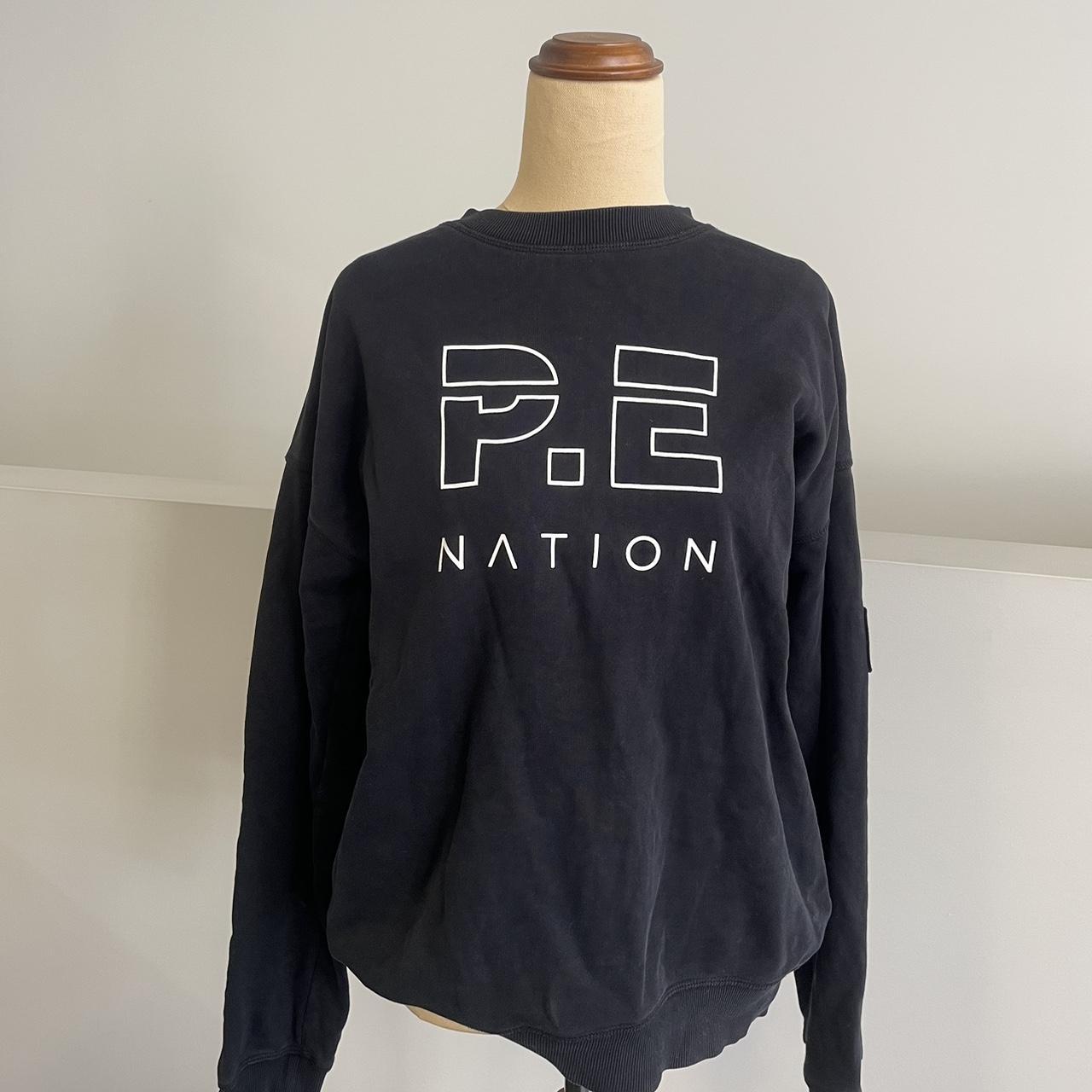 PE Nation black jumper Size small Selling for $15 - Depop