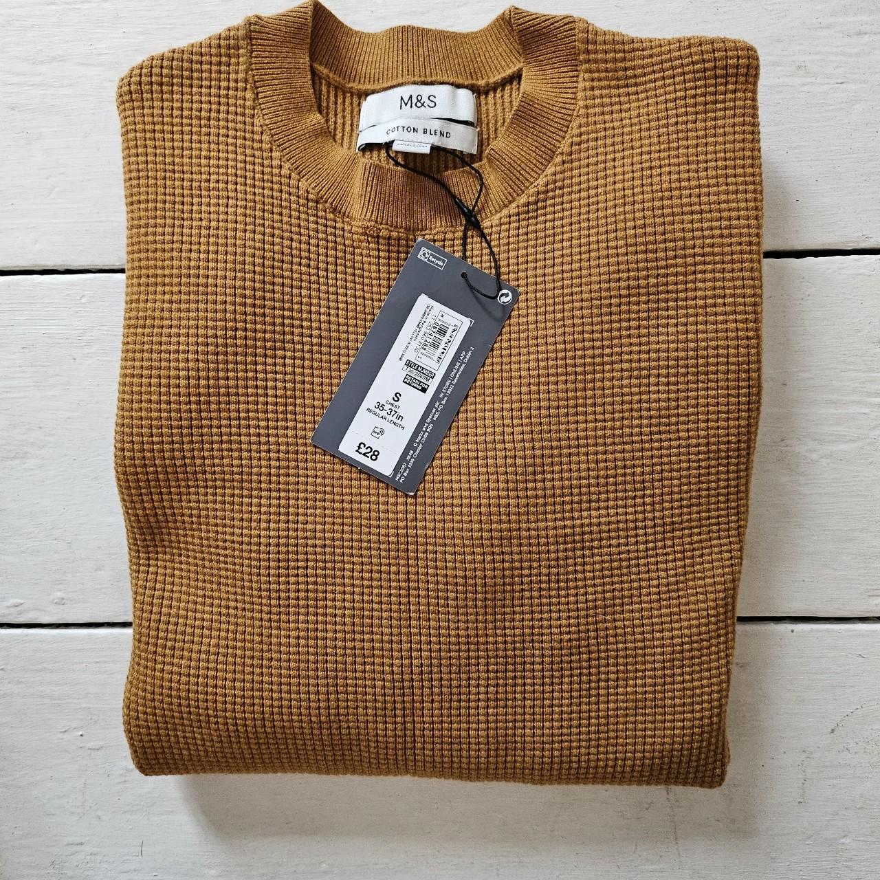 Marks & spencer Mustard rust colour jumper. Size... - Depop