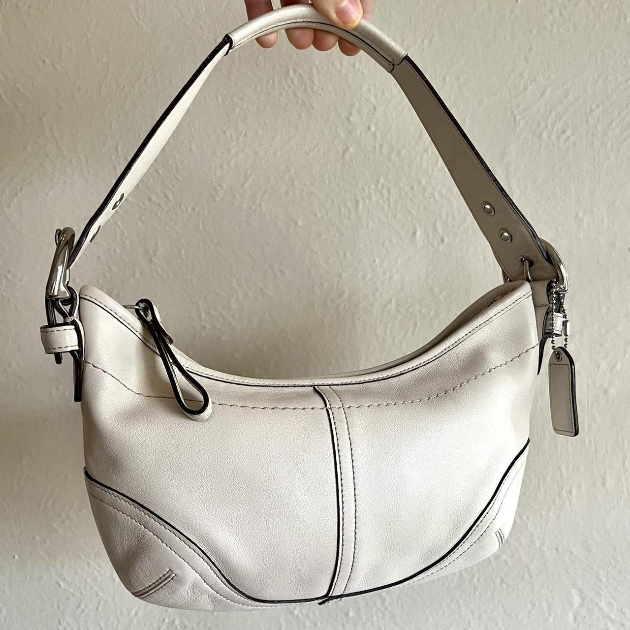 Vintage off-white Coach soho mini No. 9541 Made in... - Depop