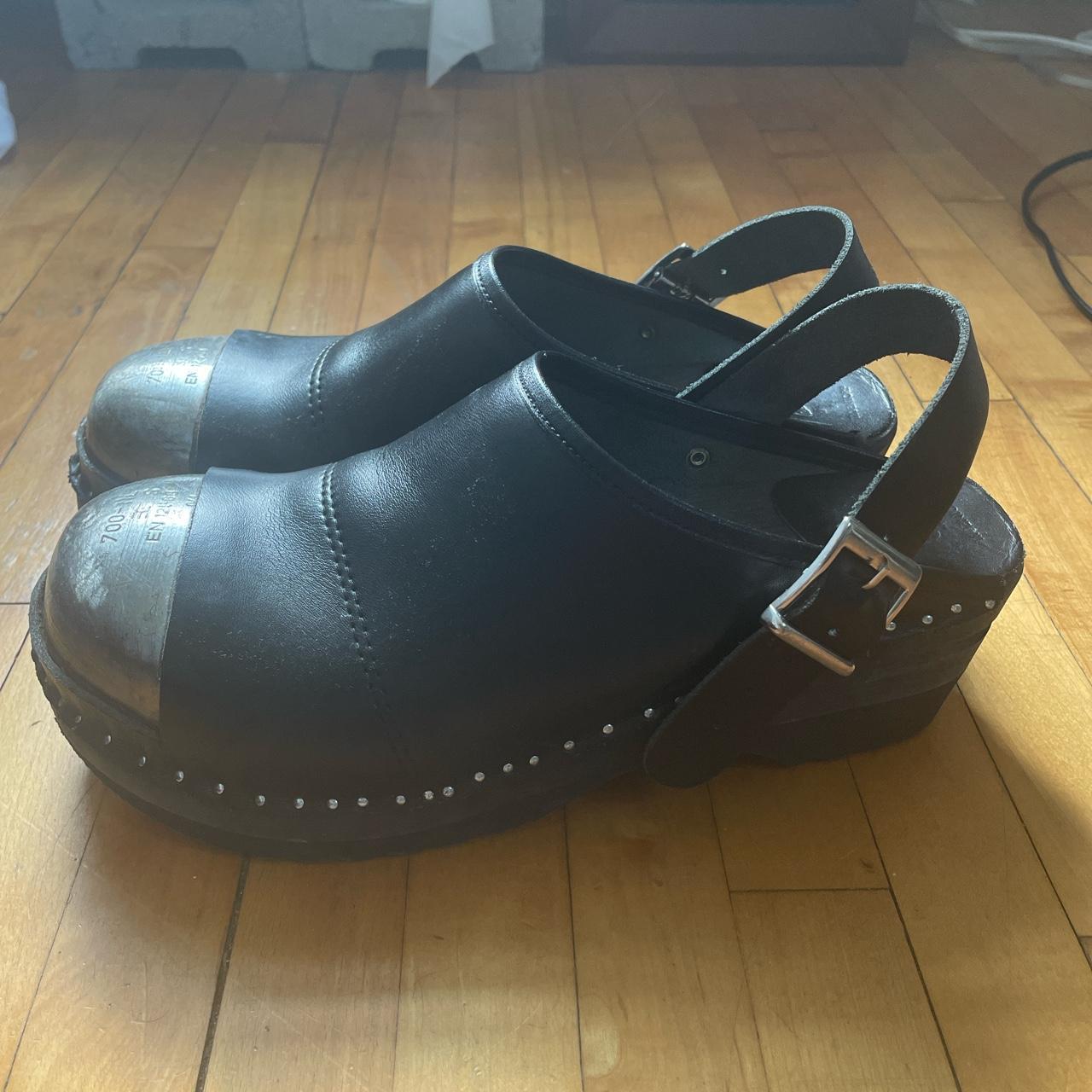 Troentorp x Needles - Safety Steel Toe Clog - Black... - Depop