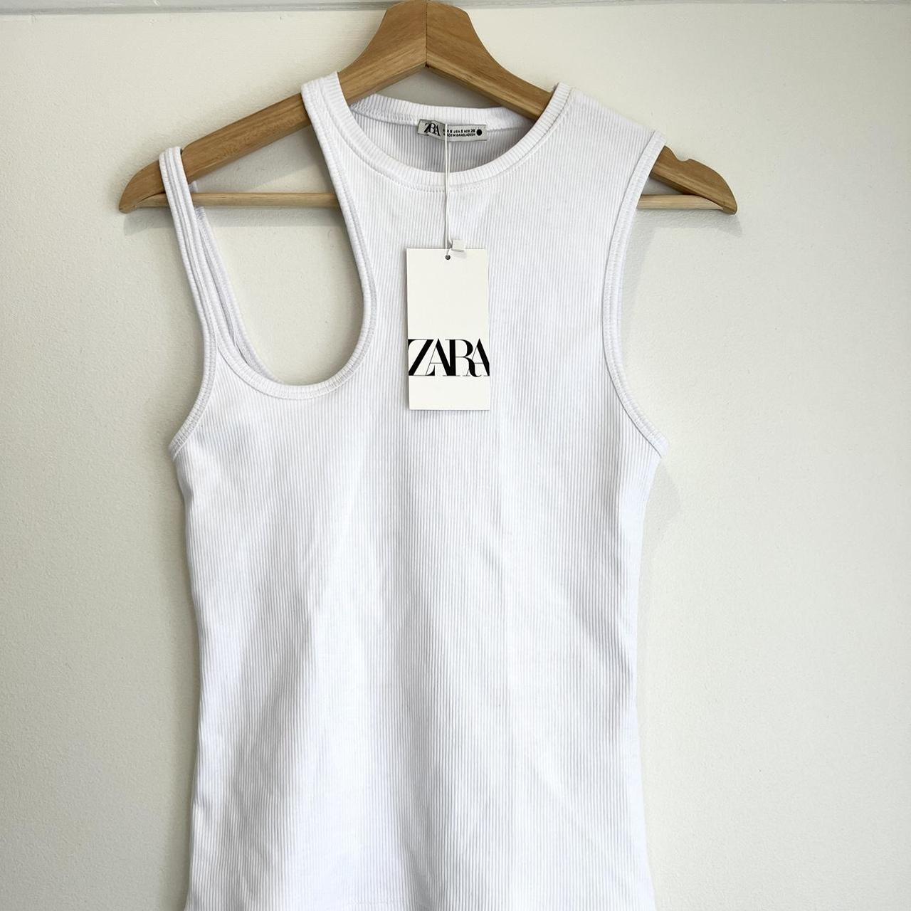 Zara cut out sleeveless top, Size S. Purchased but... - Depop
