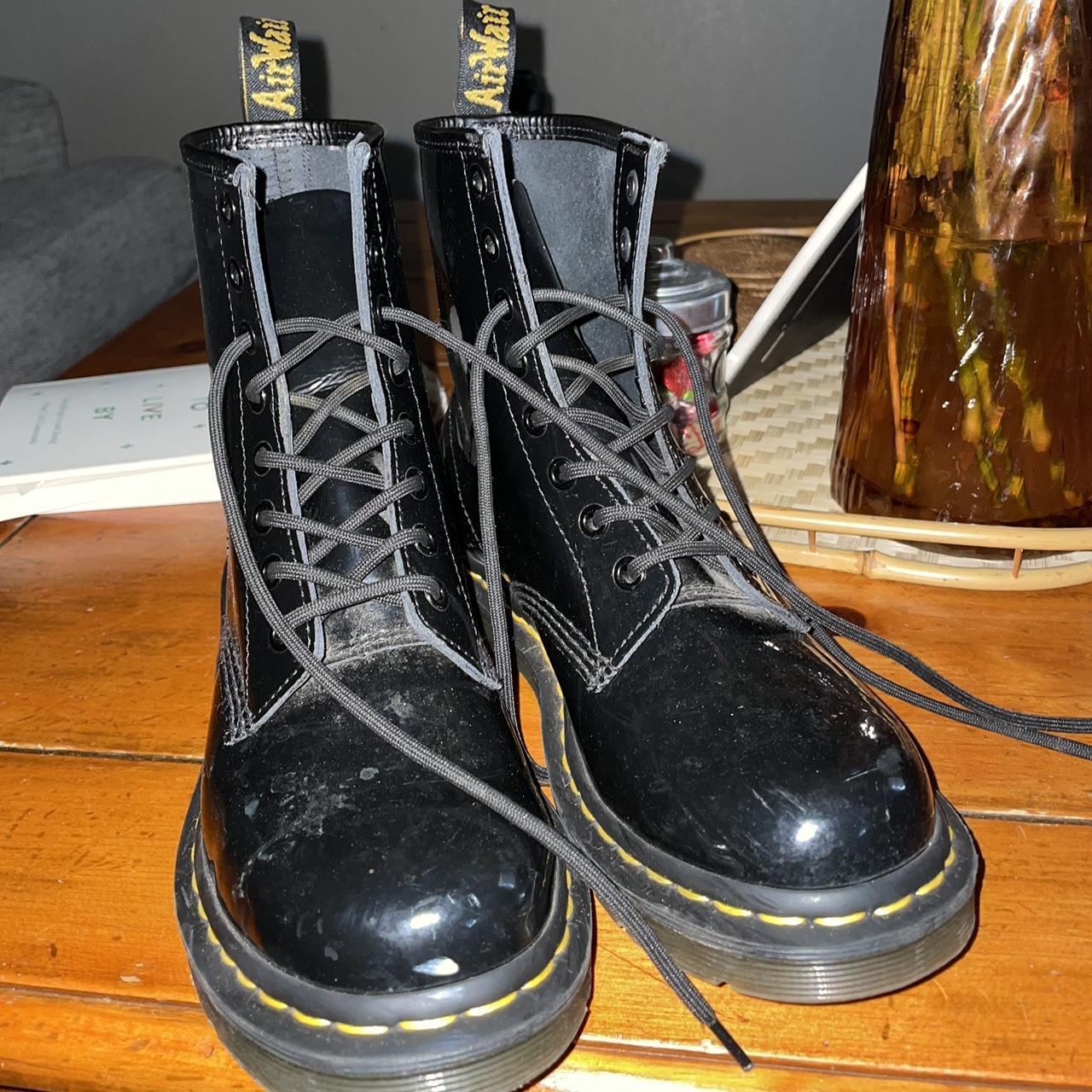 Black docs just need to be cleaned up only worn a... - Depop