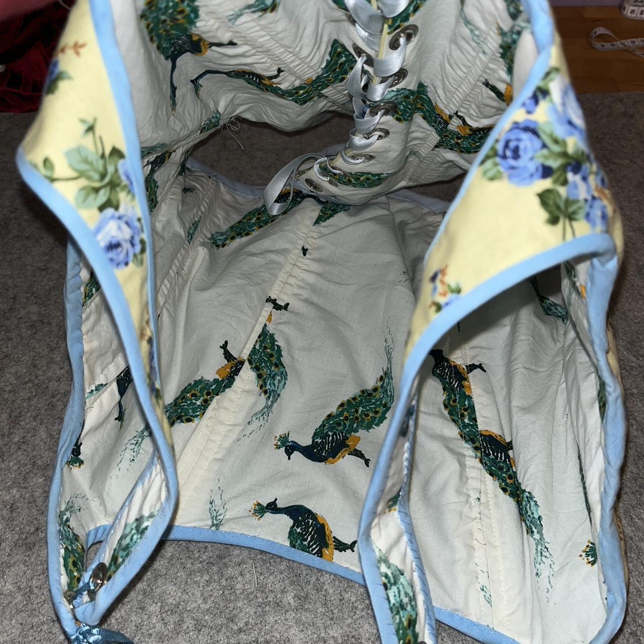 Hand made corset (modified stays Butterick pattern)... - Depop