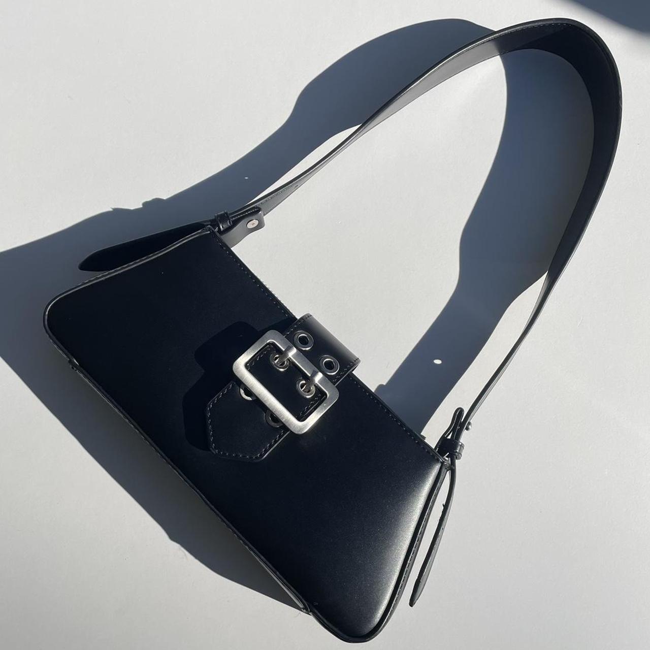 Super cute black buckle purse from Zara. Perfect... - Depop