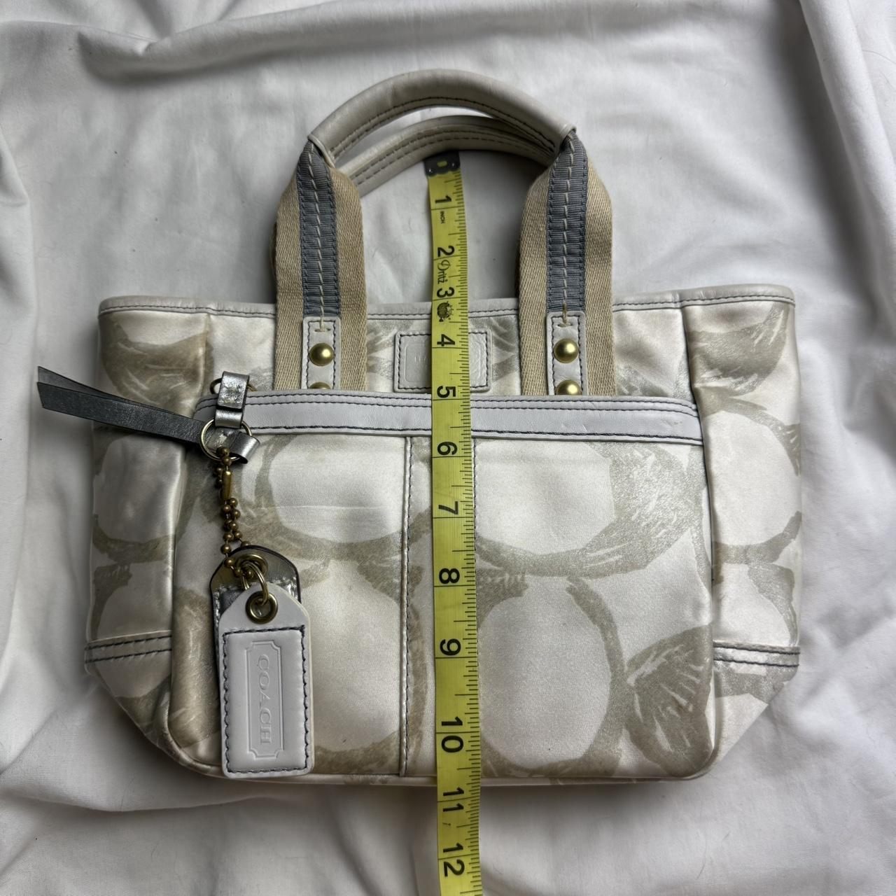 ⋆ ˚｡⋆୨୧˚ 2000s Coach Signature Scribble Tote Handbag... | Depop