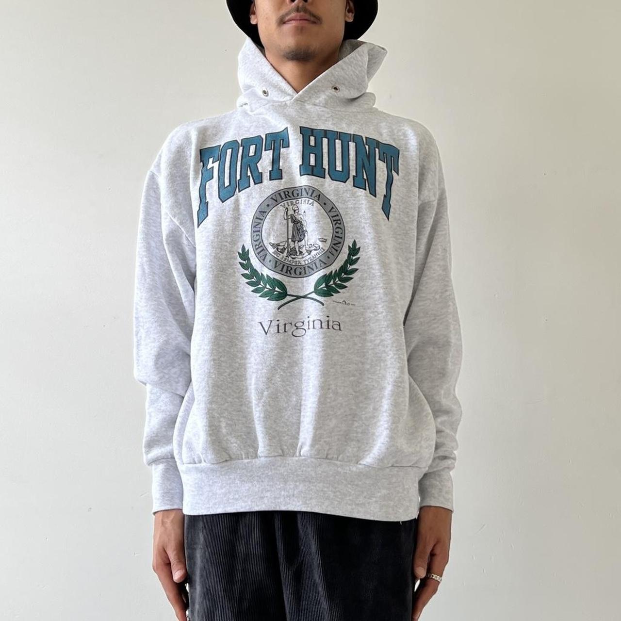 90s Fort Hunt Hoodie Measurements ~... - Depop