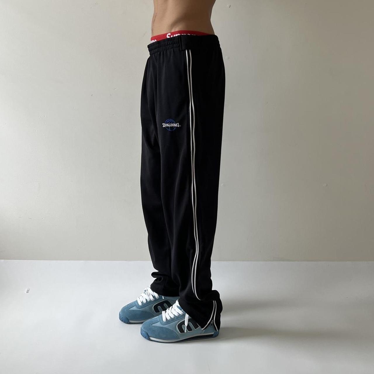 90s Spalding Zip Off Sweatpants 🏀 Measurements... - Depop