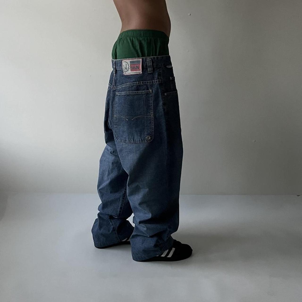 90s Baggy Noize Loose Fit Denim Jeans Model is... | Depop