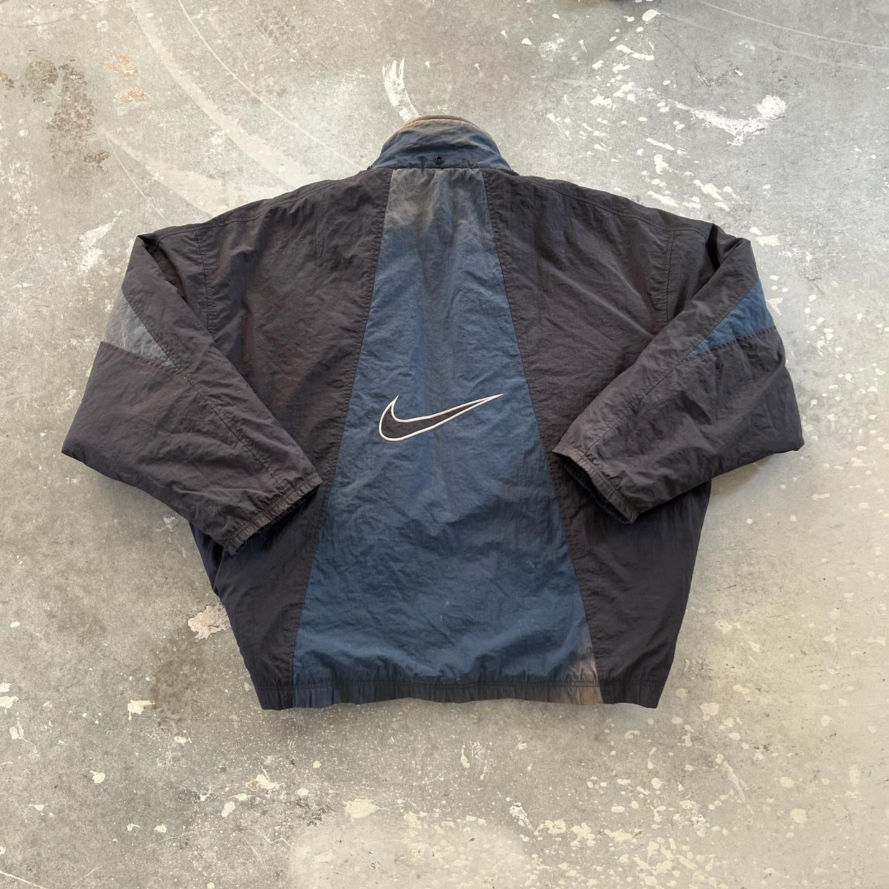90s Nike Air windbreaker jacket with embroidered... | Depop