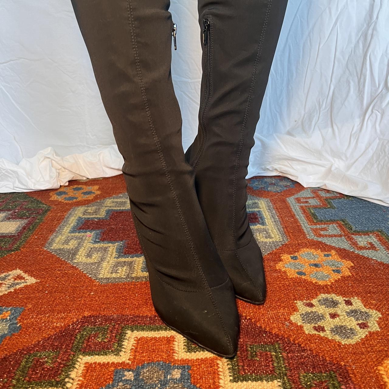 Over knee boot heels Excellent condition Worn... - Depop